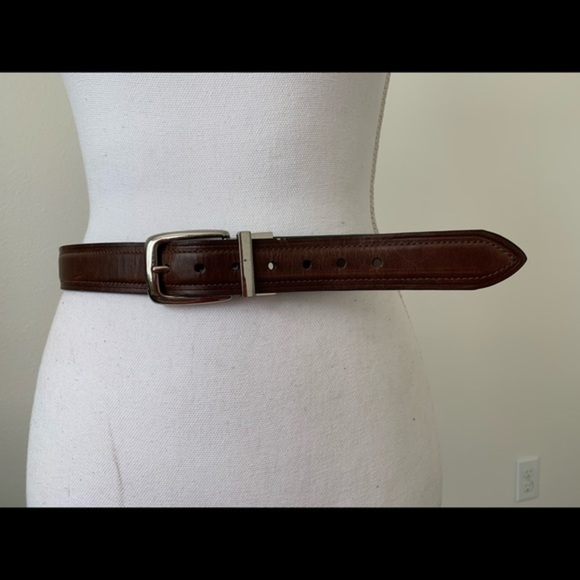 Chaps | Accessories | Chaps Mens Brown Leather Belt | Poshmark
